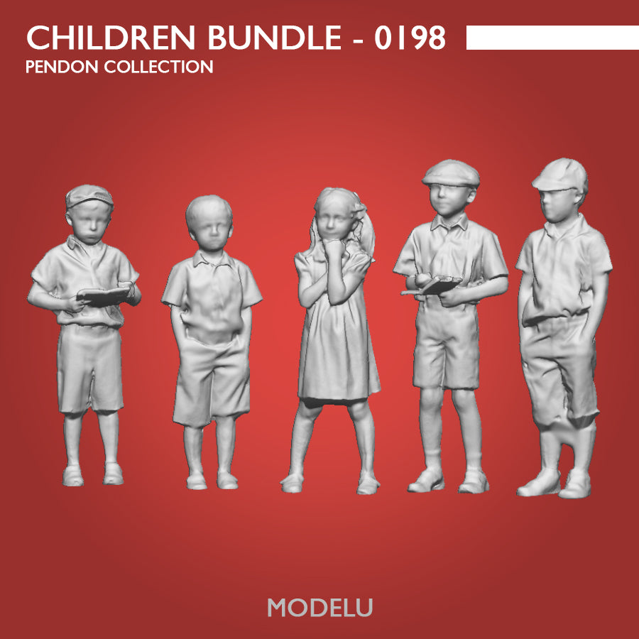 Modelu OO Gauge Children Bundle – Malcs Models