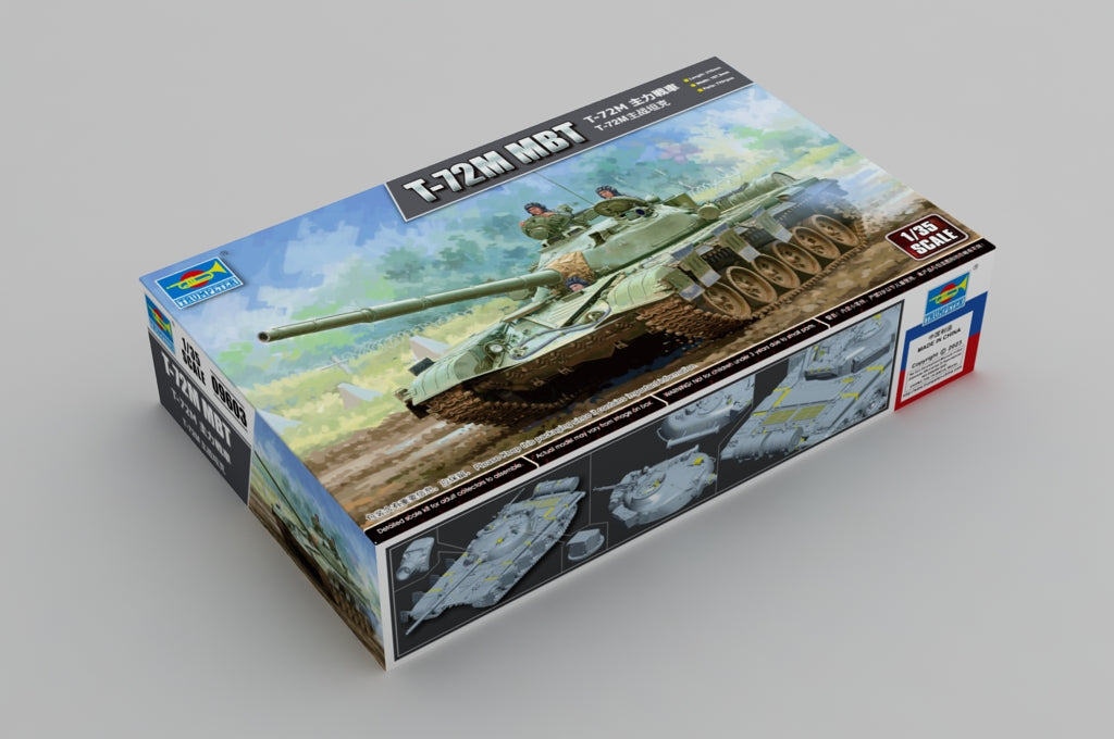 Trumpeter 1/35th Soviet Main Battle Tank T-72M c.1980 – Malcs Models
