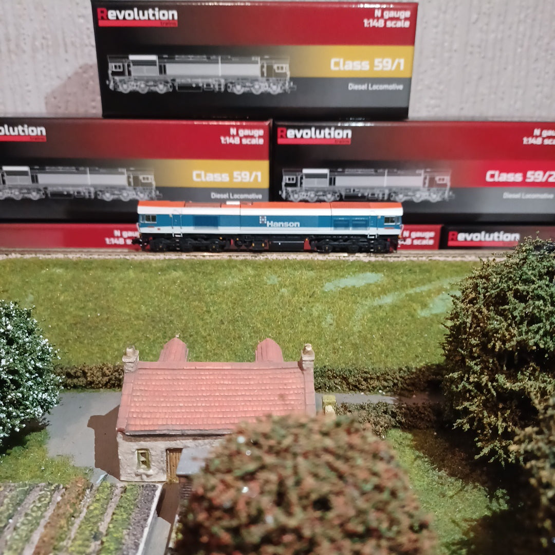 Revolution Trains N Gauge Class 59 59103 Village of Mells Hanson Liver ...