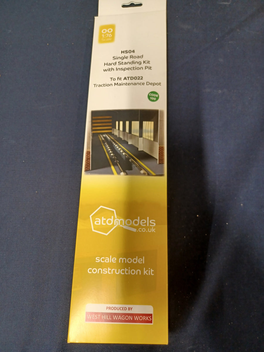 ATD Models Single Road Hard Standing Kit With Inspection Pit (To Fit A ...
