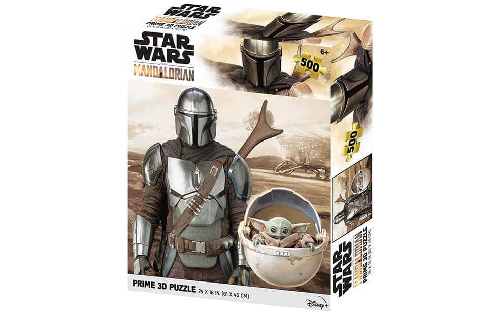 Star Wars Jigsaw Puzzles - The Mandalorian & Grogu 500 Piece (3D ...
