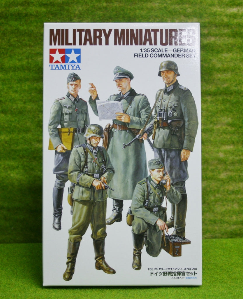 Tamiya 1/35th Scale German Field Commander Set (5 figures) – Malcs Models