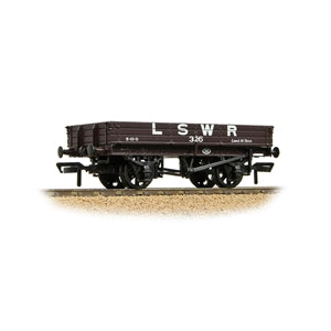 Bachmann 37-940 3 Plank Wagon LSWR Brown – Malcs Models