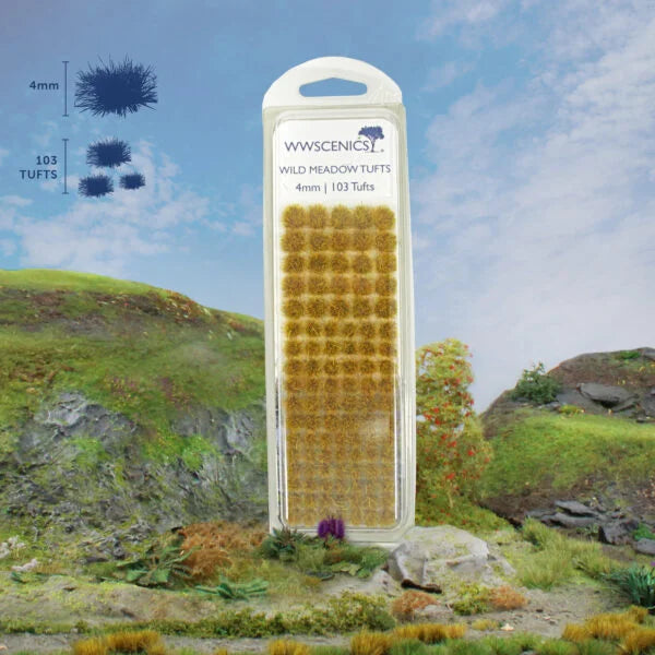 WW Scenics Wild Meadow Tufts 6mm x103 – Malcs Models