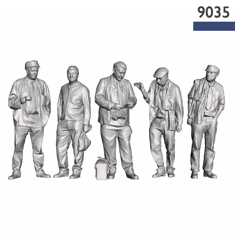 Modelu OO Gauge BR Crew Bundle – Malcs Models