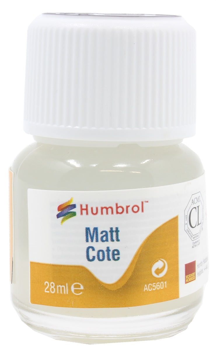 Humbrol Modelcote Mattcote 28ml Bottle – Malcs Models