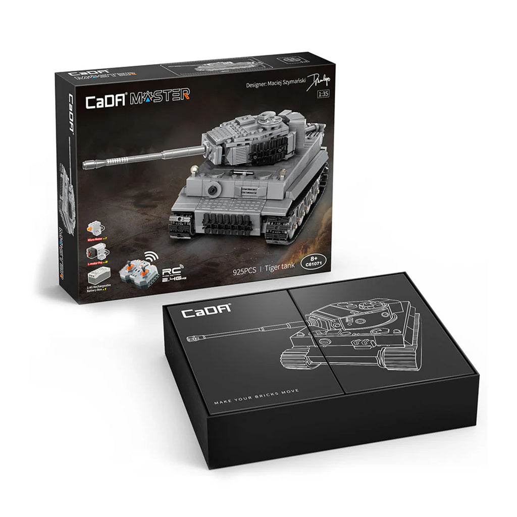 CaDA Military MOC- Tiger Tank - 925pcs – Malcs Models