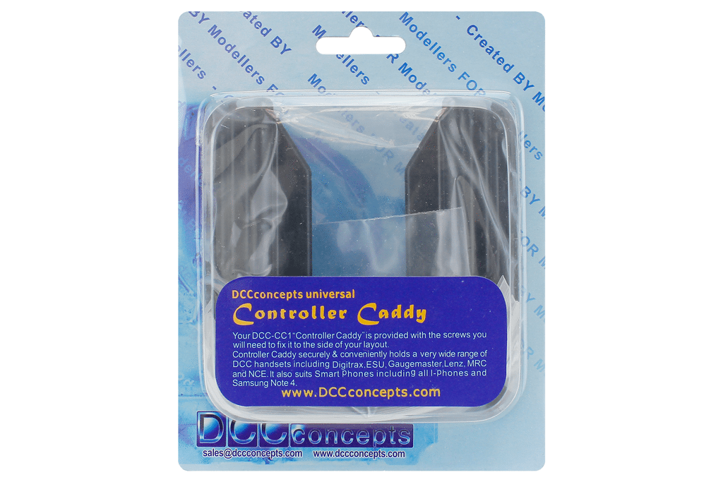 DCC Concepts ‘Controller Caddy’ Universal Handset Holder (Single Pack ...
