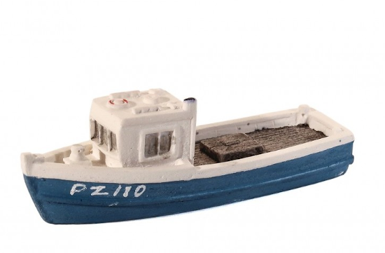 Harburn Hamlets - HN651 Fishing Boat Blue – Malcs Models