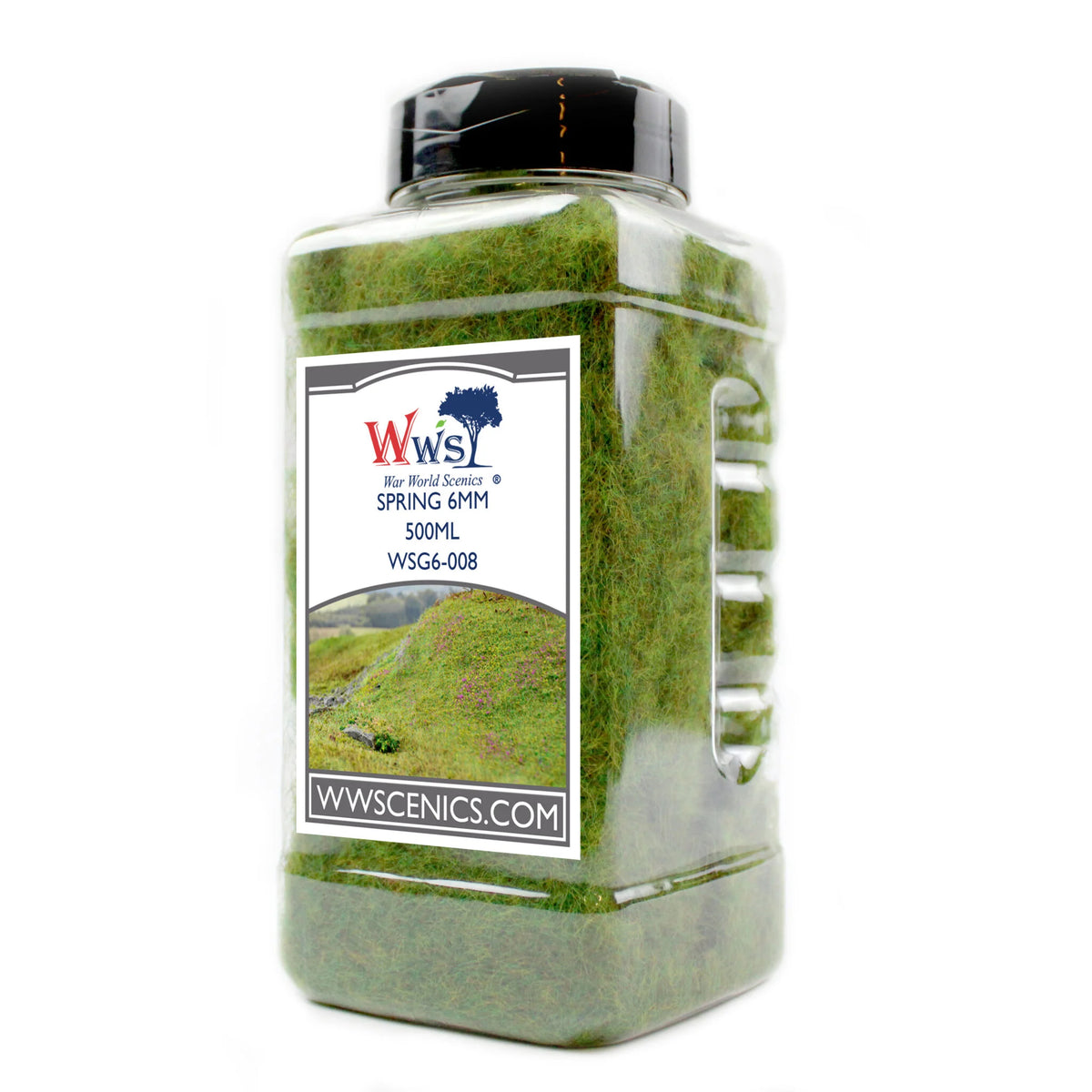 WWS 6mm Spring Static Grass - 500ml Canister (WSG6-008) – Malcs Models
