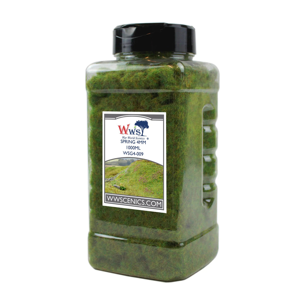 WWS 4mm Spring Static Grass - 500ml Canister (WSG4-008) – Malcs Models