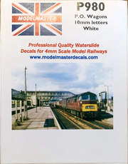 Modelmaster Decals - OO Gauge – Malcs Models