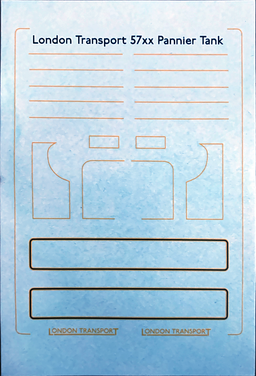Modelmaster Decals - MM9805 (OO Gauge) London Transport Lining & Lette ...