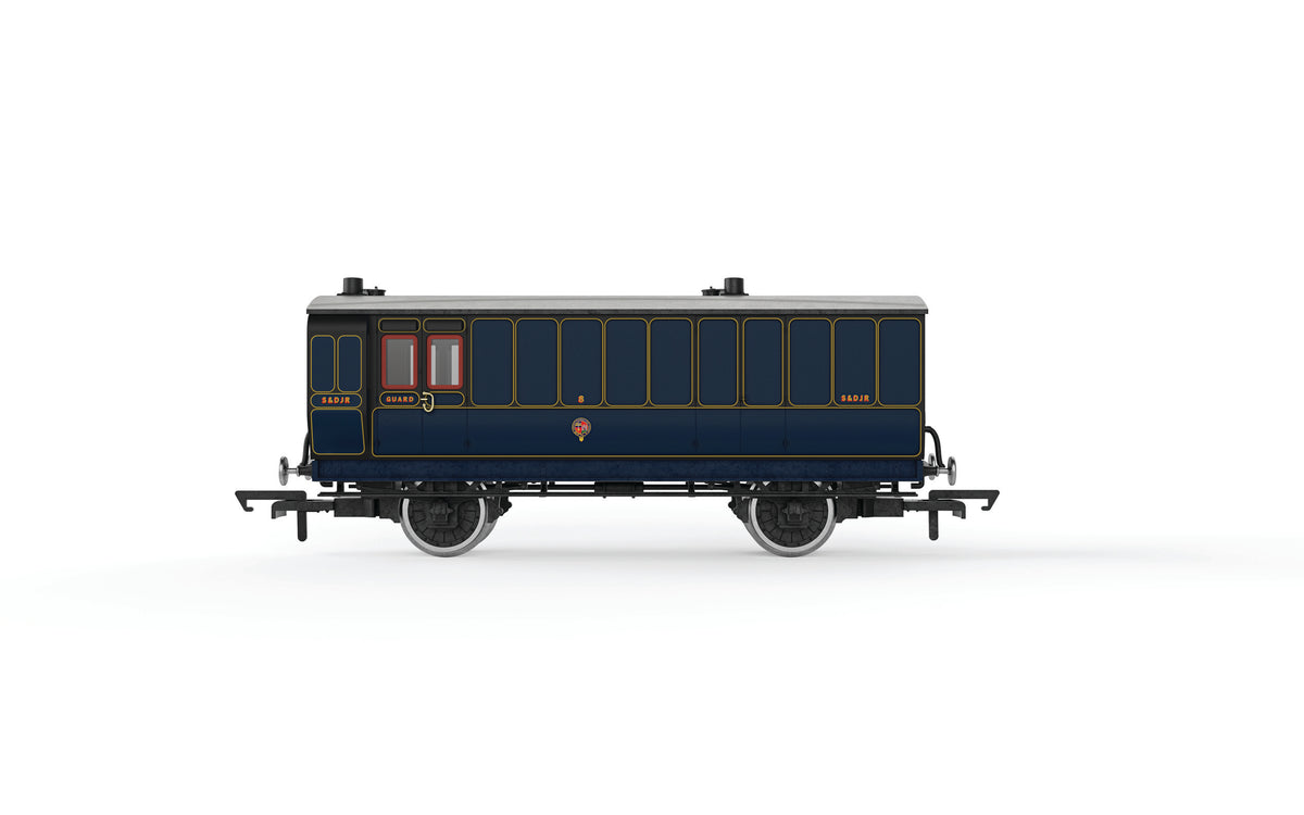 Hornby R40302 S&DJR, 4 Wheel Coach, Passenger Brake – Malcs Models