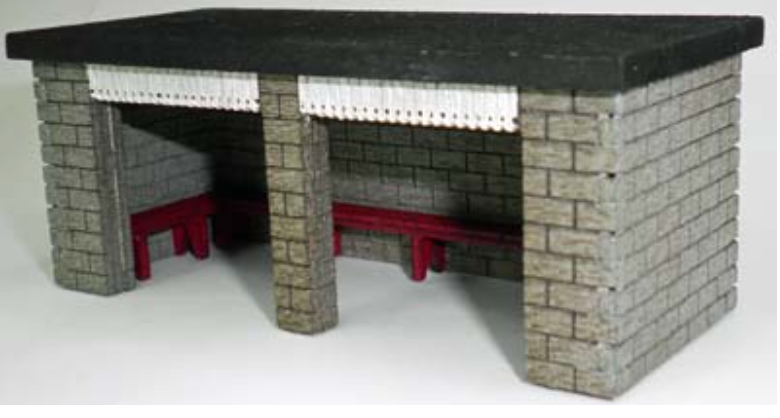 Ancorton Models OO Gauge Stone Built Waiting Room - 95824 – Malcs Models