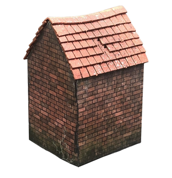 Scale Model Scenery OO Gauge Privy/Outhouse – Malcs Models
