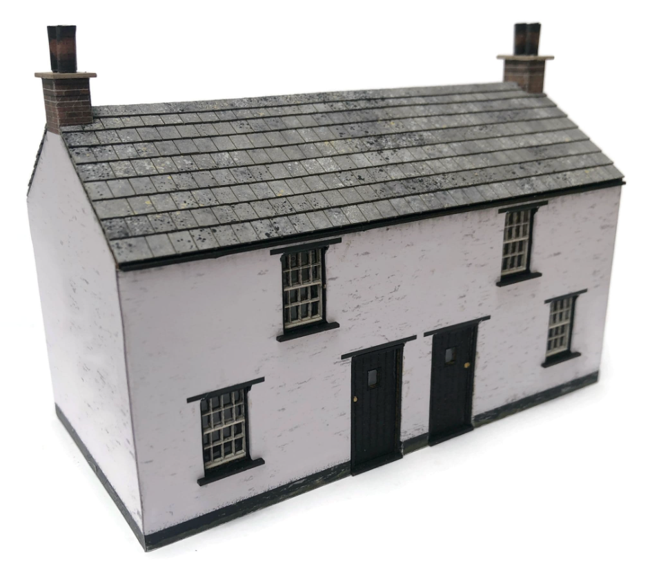 Scale Model Scenery OO Gauge Workers Cottages – Malcs Models
