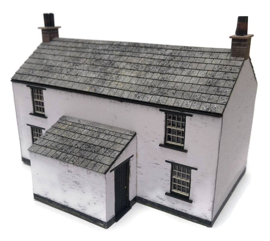 Scale Model Scenery OO Gauge Workers Cottages – Malcs Models