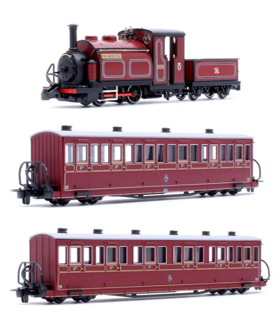 Peco O-16.5 Gauge Special Edition OO-9 Press Train Pack (Welsh Highlan ...