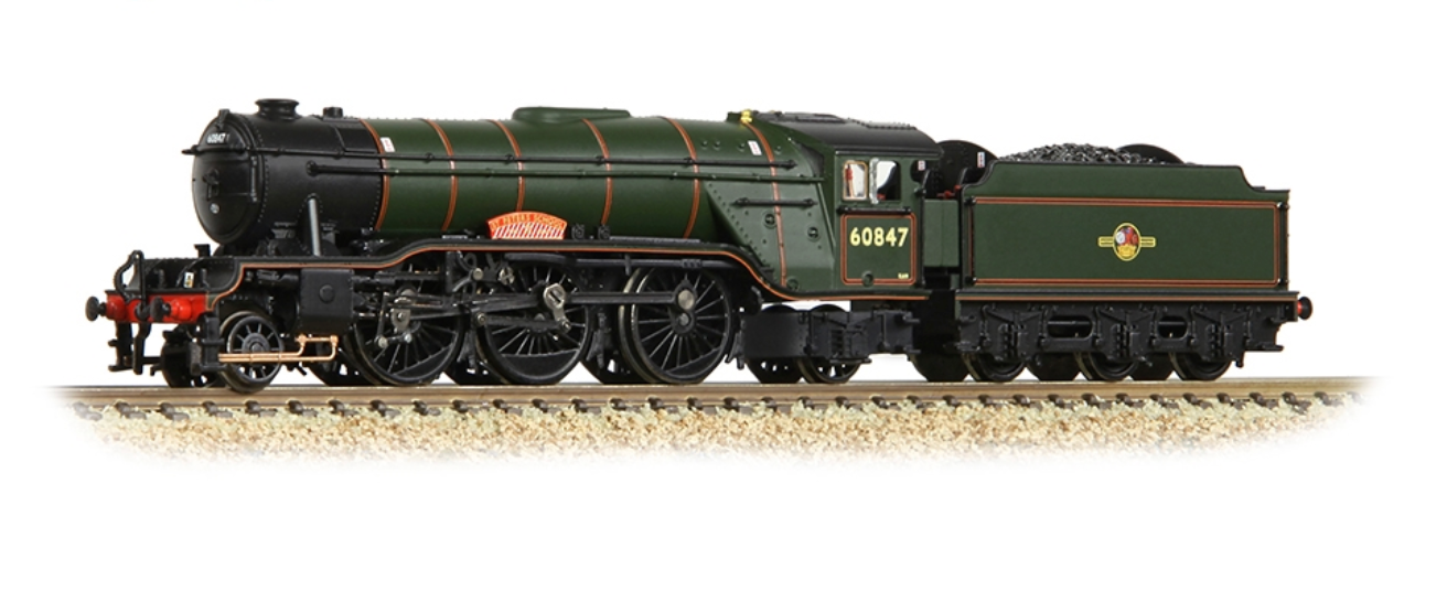 Graham Farish LNER V2 60847 'St Peter's School' BR Lined Green (Late C ...