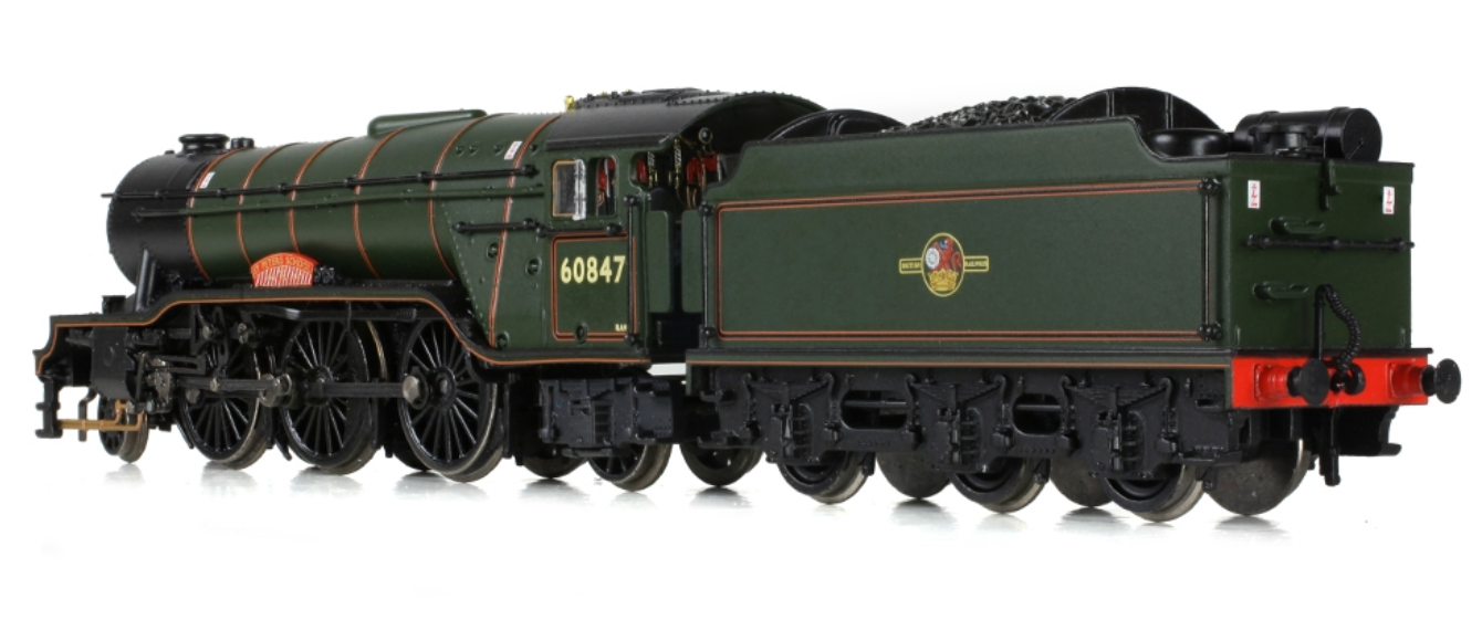 Graham Farish LNER V2 60847 'St Peter's School' BR Lined Green (Late C ...