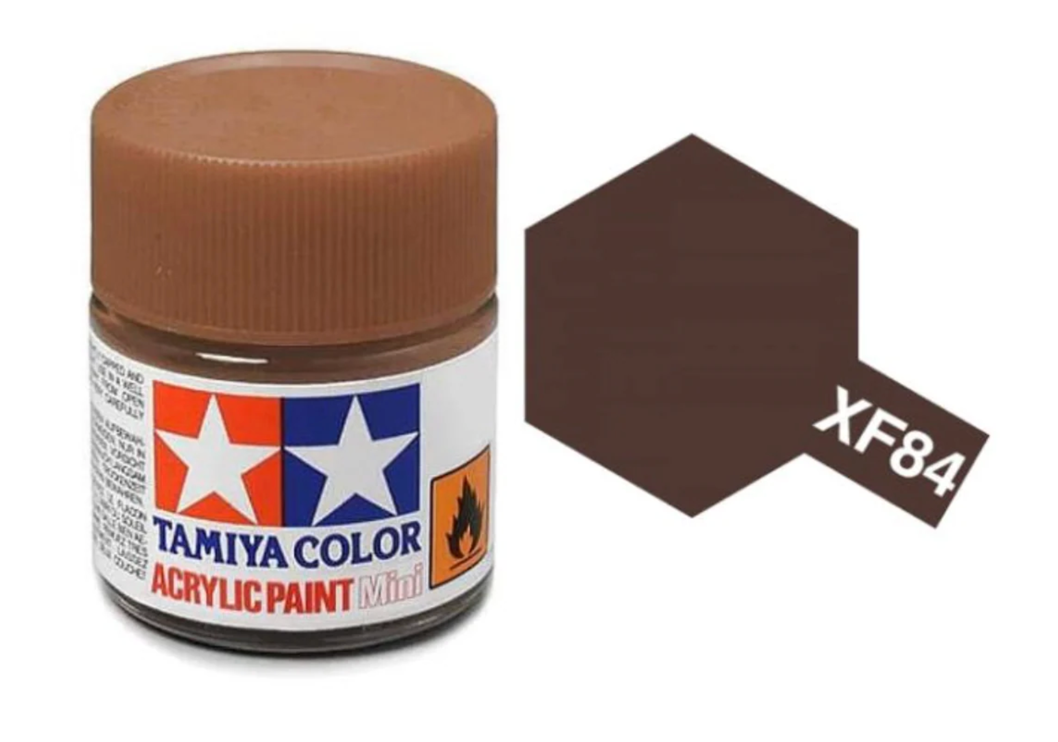 Tamiya Acrylic Paint XF84 Flat Dark Iron – Malcs Models