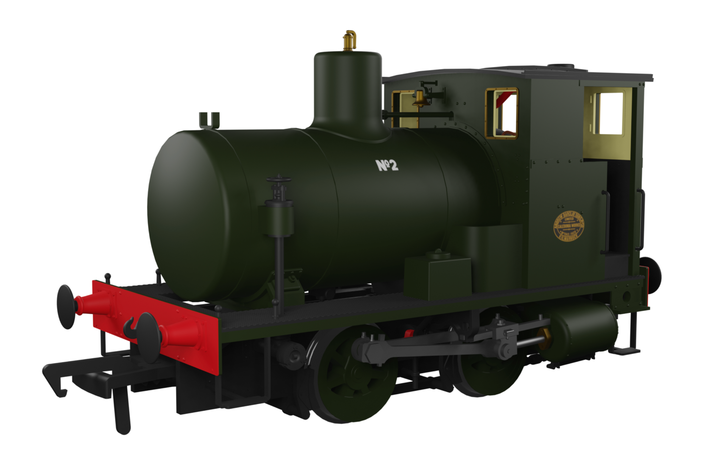 Rapido Trains OO Gauge Andrew Barclay Fireless 0-4-0 – Bowaters (Kent ...