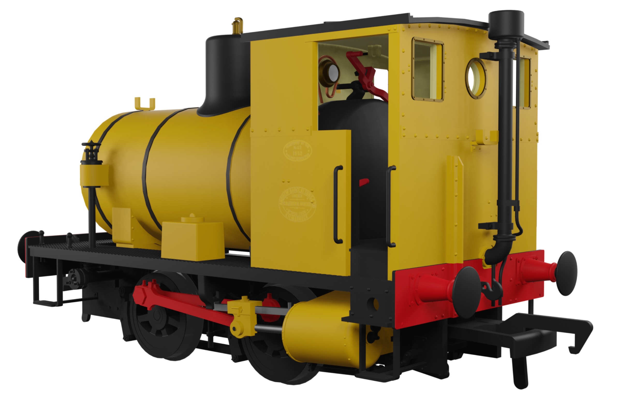 Rapido Trains OO Gauge Andrew Barclay Fireless 0-4-0 Shell Mex (Works ...