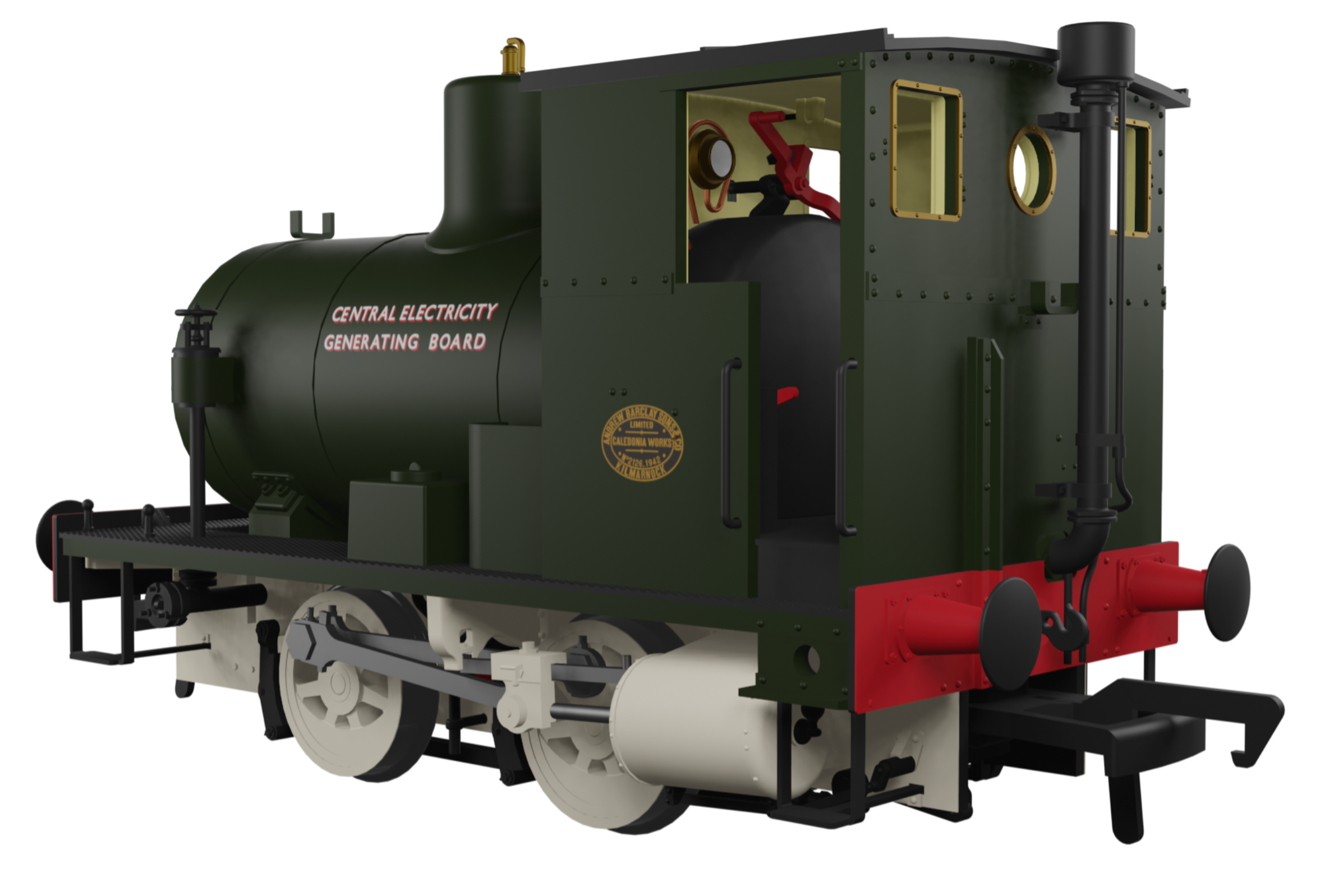 Rapido Trains OO Gauge Andrew Barclay Fireless 0-4-0 – CEGB (Works No ...