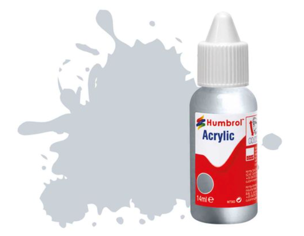 Humbrol Acrylic Dropper Bottle 14ml No 56 Aluminium - Metallic – Malcs ...