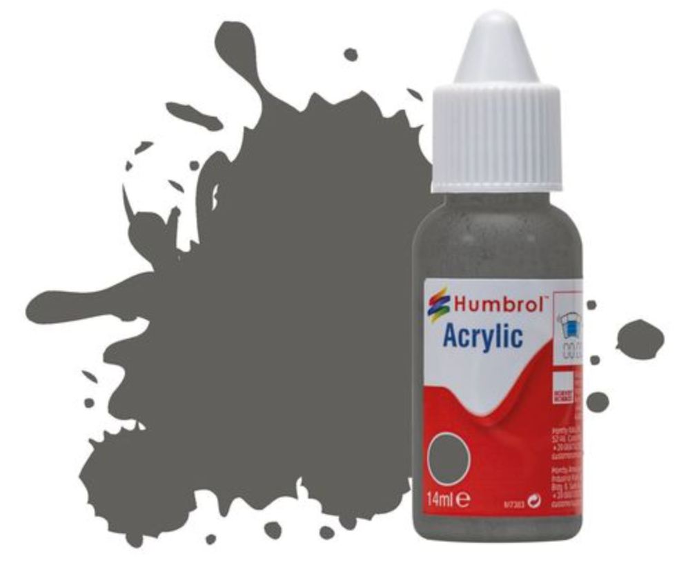 Humbrol Acrylic Dropper Bottle 14ml No 31 Slate Grey Matt – Malcs Models