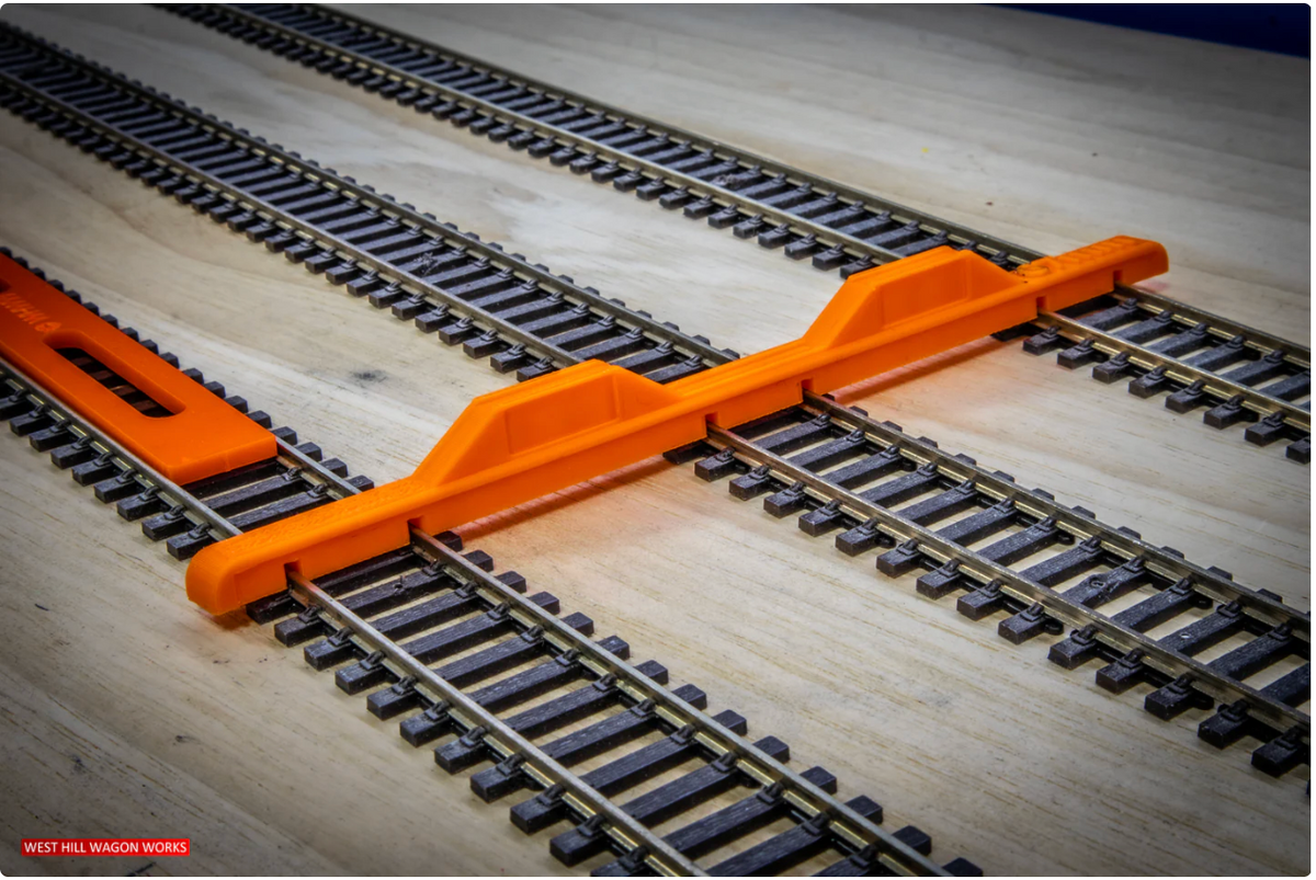 West Hill Wagon Works OO Gauge Track Guide Templates - 67mm/3 Track Ce ...