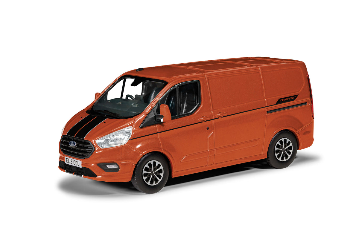 Corgi Vanguards 1/43rd VA15101 Ford Transit Custom Sport - Orange Glow ...