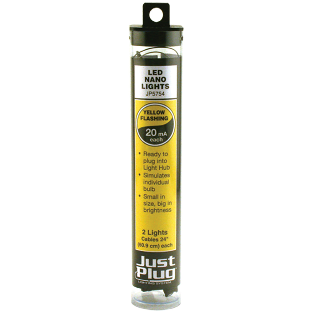 Just Plug Lighting System JP5754 Yellow Flashing Nano LED Lights ...