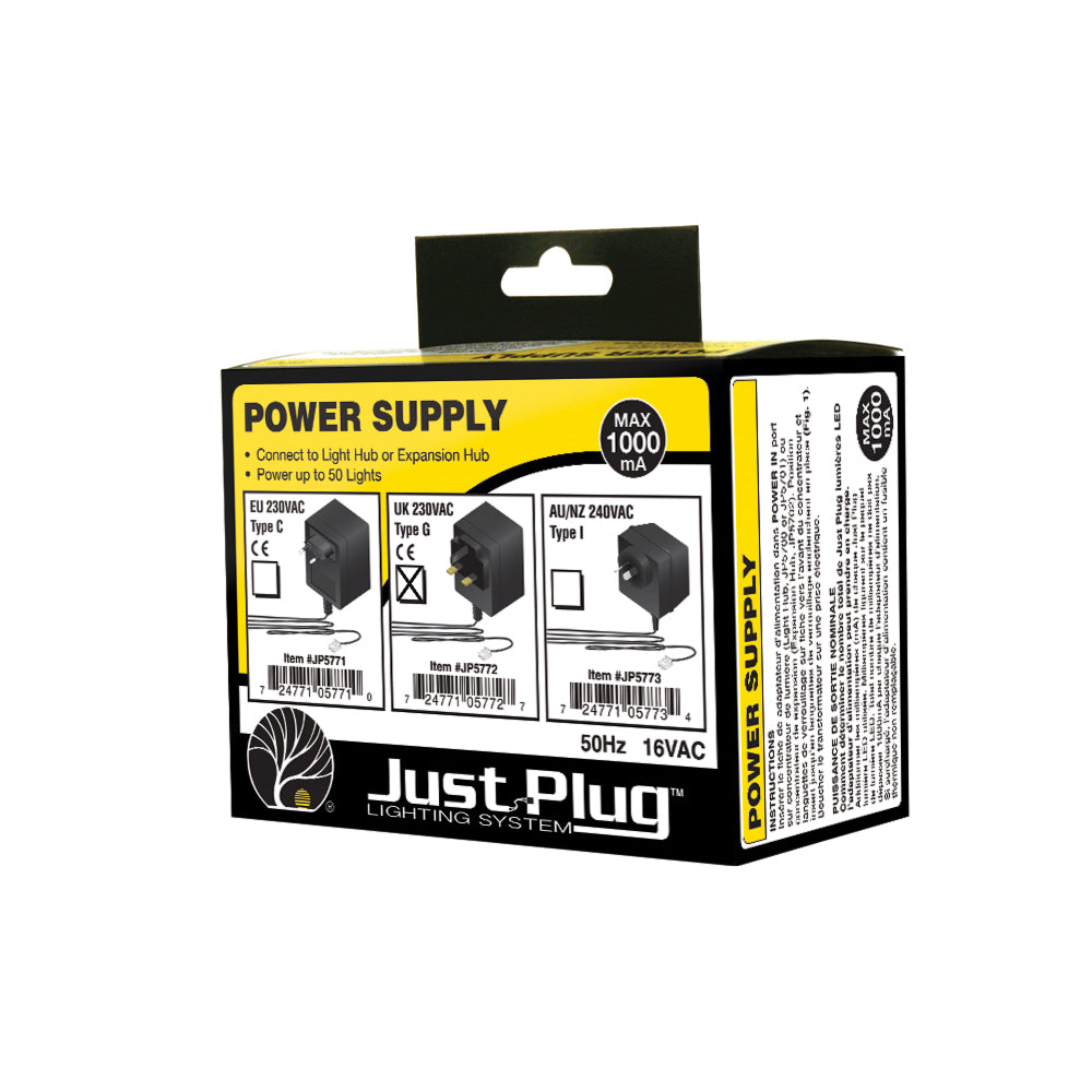 Just Plug Lighting System JP5772 Power Supply - UK – Malcs Models