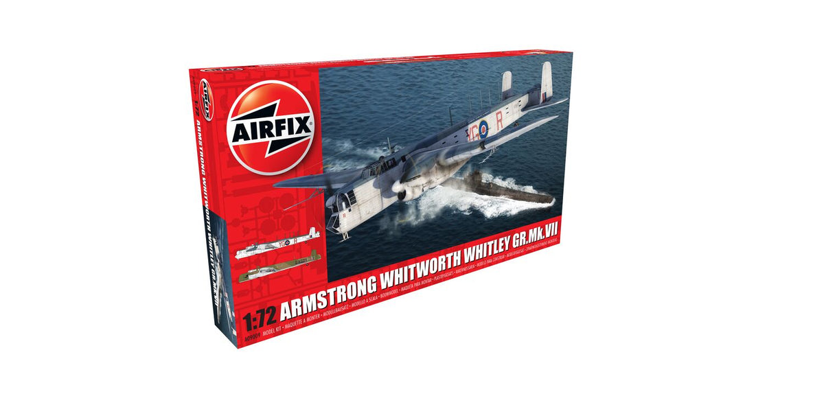 Airfix 1/72nd A09009 Armstrong Whitworth Whitley GR.Mk.VII – Malcs Models
