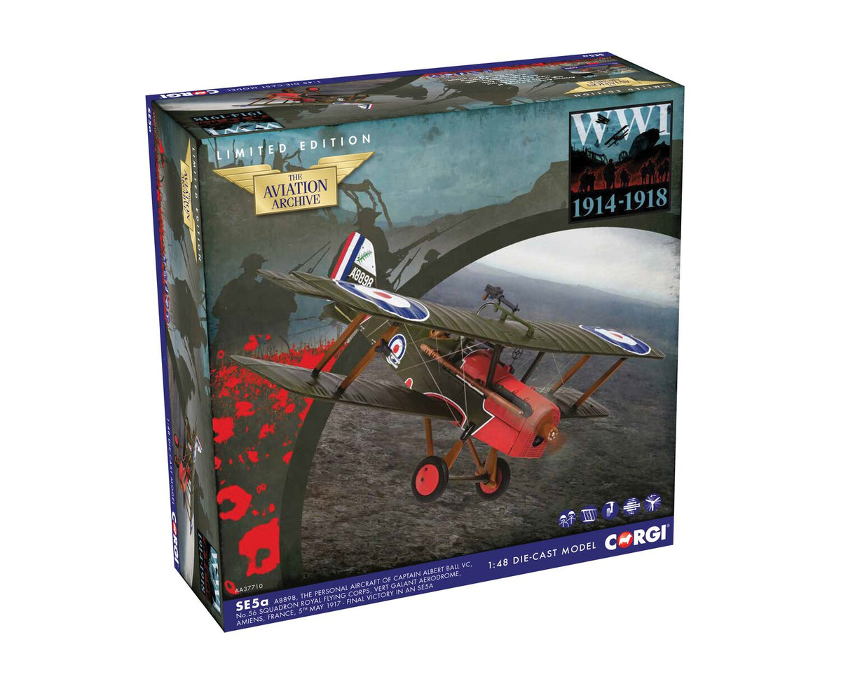 Corgi Aviation Archive AA37710 SE5a Albert Ball VC – Malcs Models