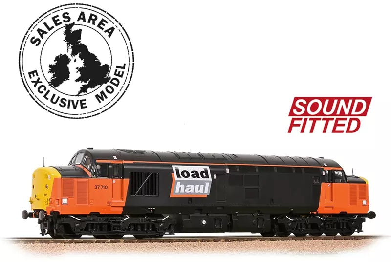 Bachmann Class 37/7 37710 Loadhaul REGIONAL EXCLUSIVE MODEL (DCC SOUND ...