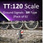 West Hill Wagon Works TT Gauge TT:120 Disc Ground Signals - BR Type (P ...