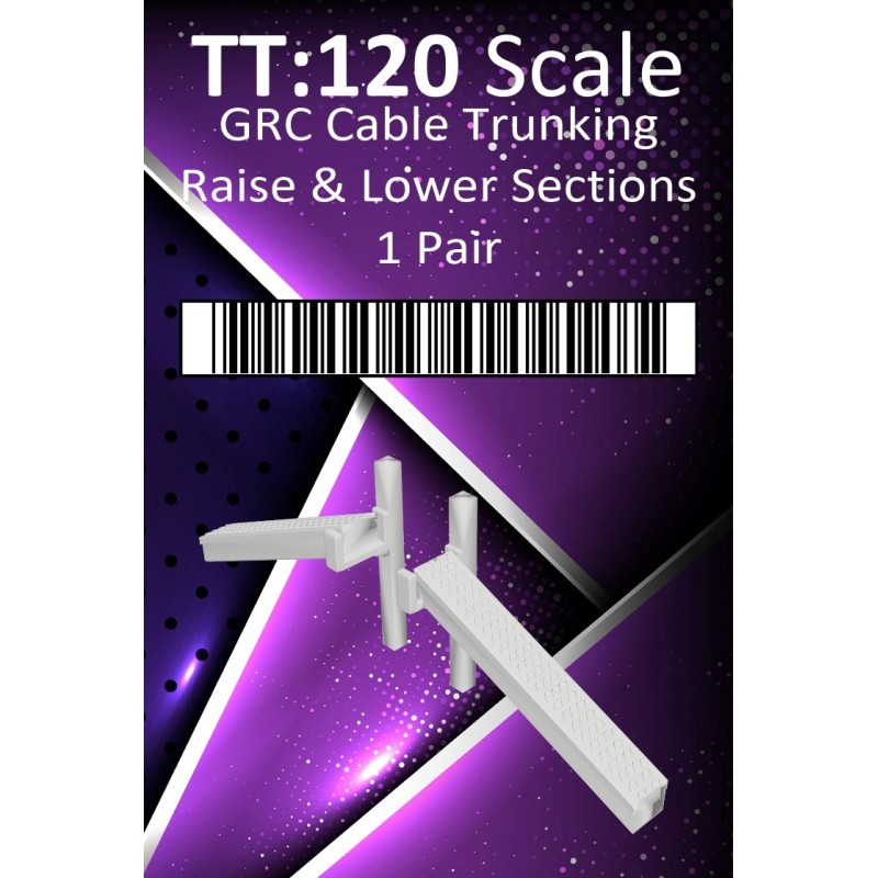 West Hill Wagon Works TT Gauge TT:120 GRC Cable Trunking Raise/Lower S ...