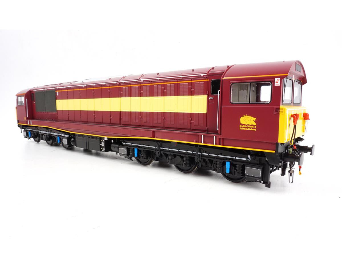 Heljan O Gauge Class 58 Unnumbered EWS Red/Gold – Malcs Models