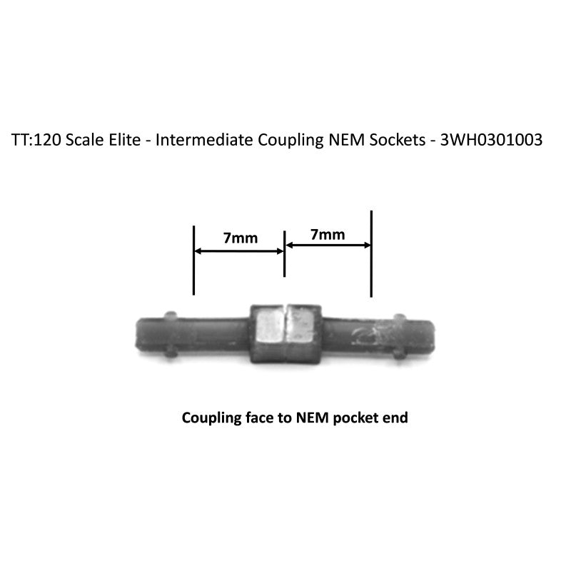 West Hill Wagon Works TT Gauge TT:120 Hunt Magnetic Couplings ELITE ...