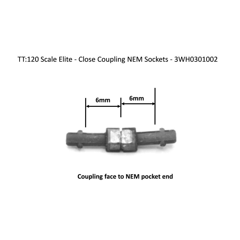 West Hill Wagon Works TT Gauge TT:120 Hunt Magnetic Couplings ELITE ...