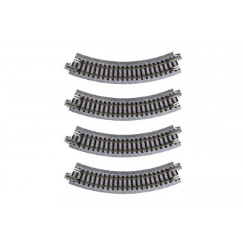Kato N Gauge Track Unitrack Compact (R150-45) Curved Track 45 Degree 4 ...