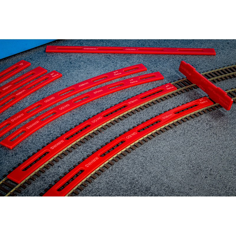 West Hill Wagon Works OO Gauge Track Guide Templates - Standard Set (C ...