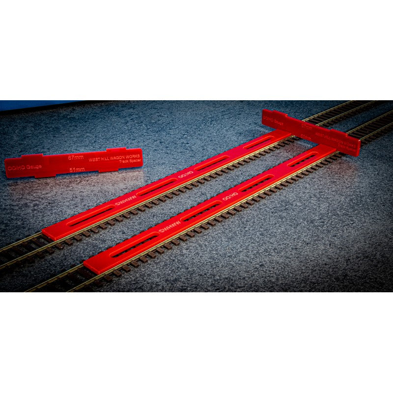 West Hill Wagon Works OO Gauge Track Guide Templates - Straight Set (C ...