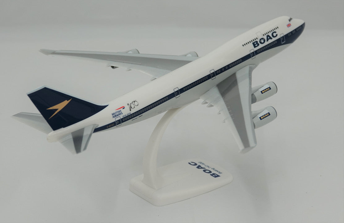 Premier Planes Boeing B747 BOAC British Airways 1:250 Scale – Malcs Models