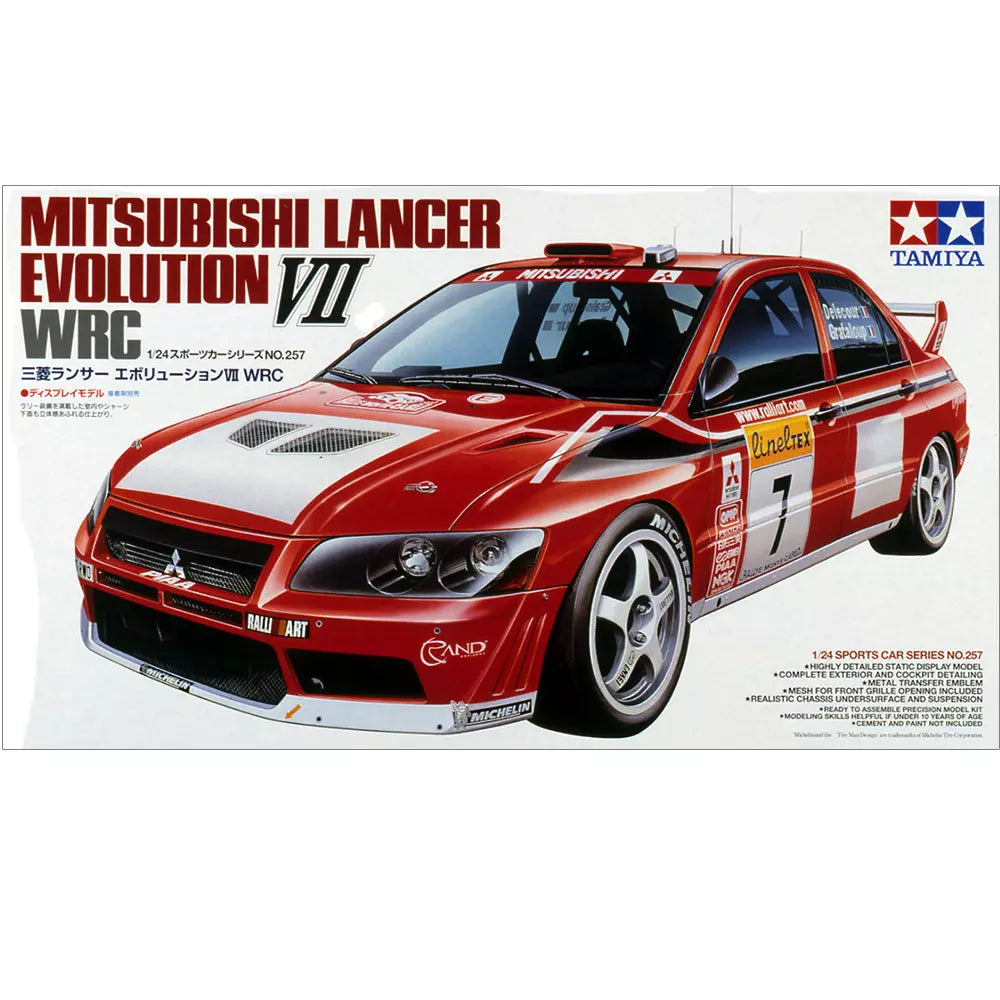 Tamiya 1/24th Mitsubishi Lancer Evo VII WRC – Malcs Models