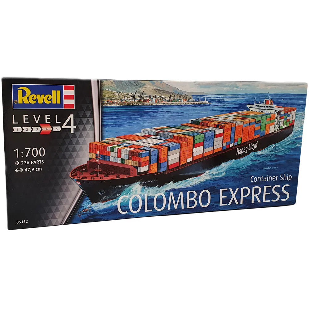 Revell 1/700 Scale Colombo Express Container Ship – Malcs Models