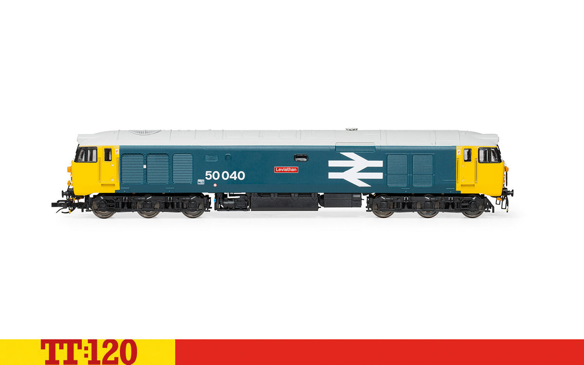 Hornby TT:120 TT3014M BR, Class 50, Co-Co, 50040, 'Leviathan' - Era 7 ...